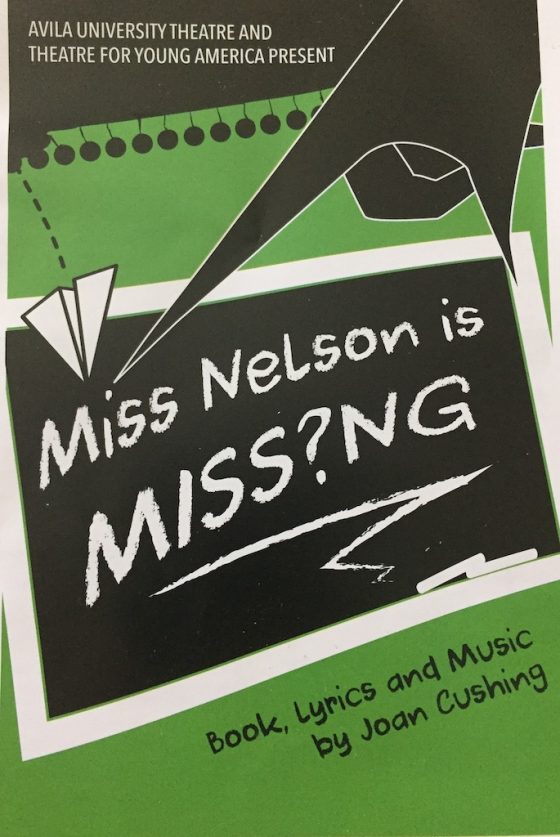 Miss Nelson Is Missing at TYA - JoCo Homeschool